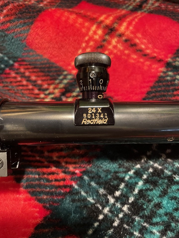 Vintage Redfield 3200 24x Target Rifle Scope With Original Factory ...