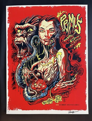 Primus Poster Billings MT 2013 Zombie Yeti 18X24” 53/200 | eBay