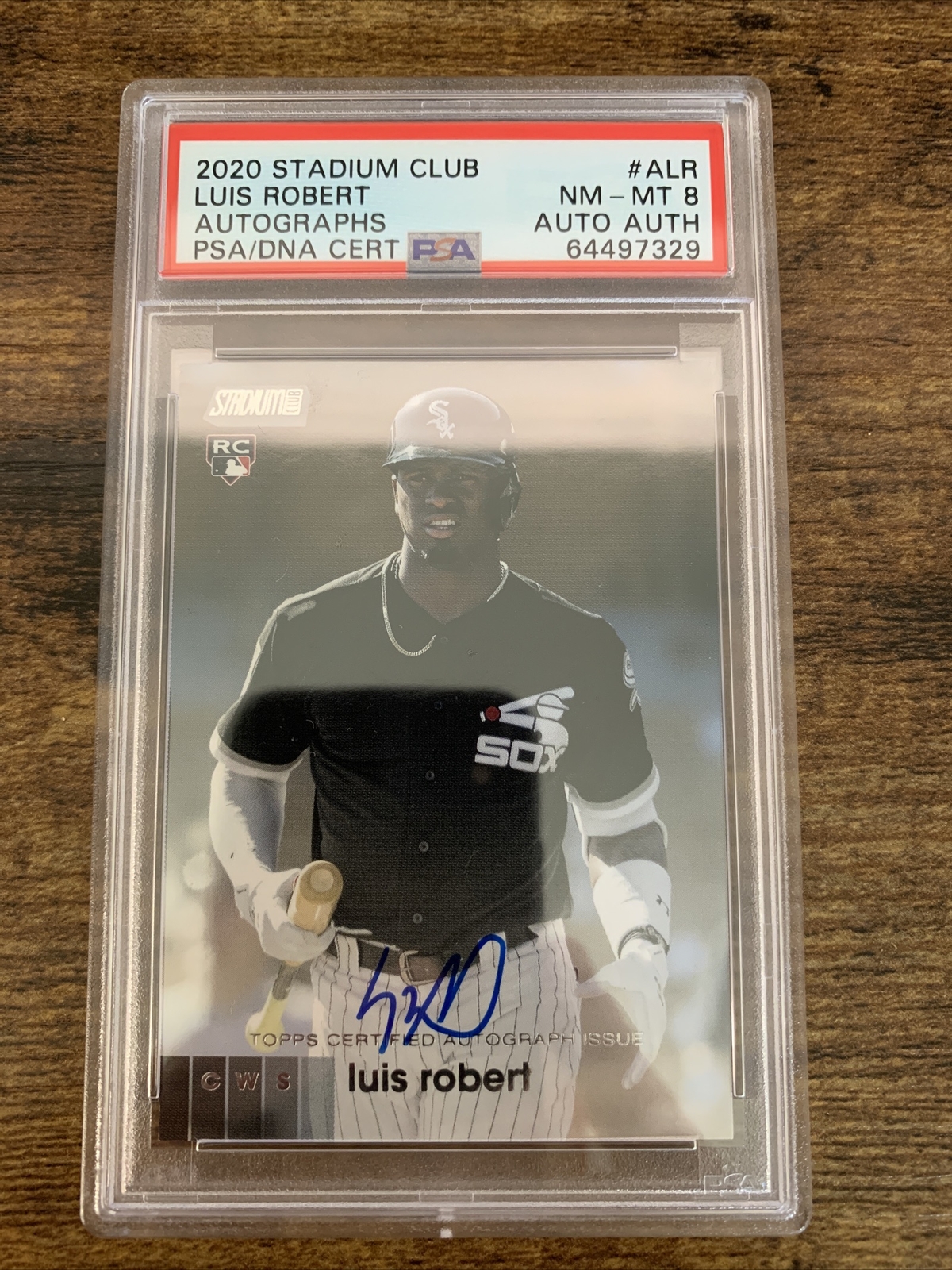 2020 Topps Stadium Club - Autographs #ALR Luis Robert (AU, RC) for sale ...