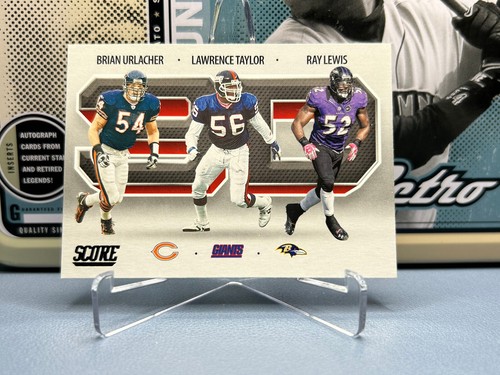 2021 Score 3D #3D2 Brian Urlacher/Lawrence Taylor/Ray Lewis | eBay