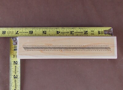 6 5/8" x 1 1/2" Diagonal Lines Border Rubber Stamp | eBay