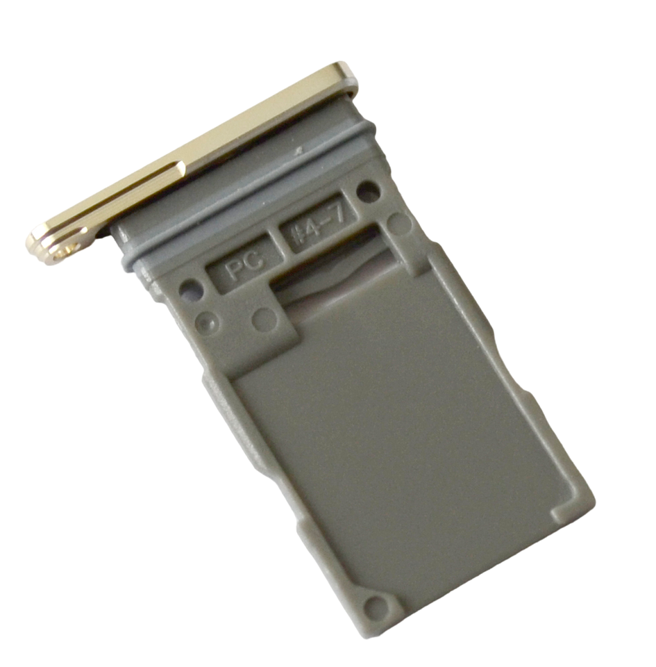 OEM SAMSUNG GALAXY S23 ULTRA SM-S918U REPLACEMENT GOLD SINGLE SIM CARD ...