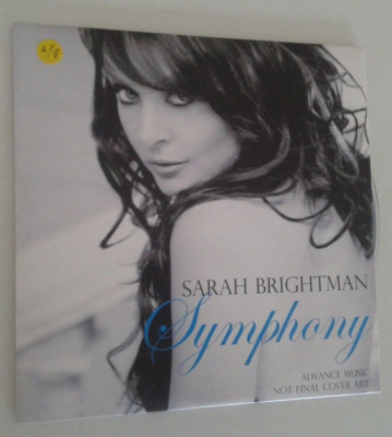 SARAH BRIGHTMAN Symphony RARE PROMO CD | eBay