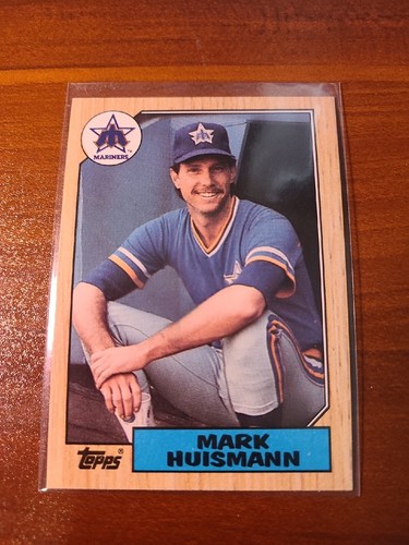 1987 Topps #187 Seattle Mariners Mark Huismann *1467 | eBay