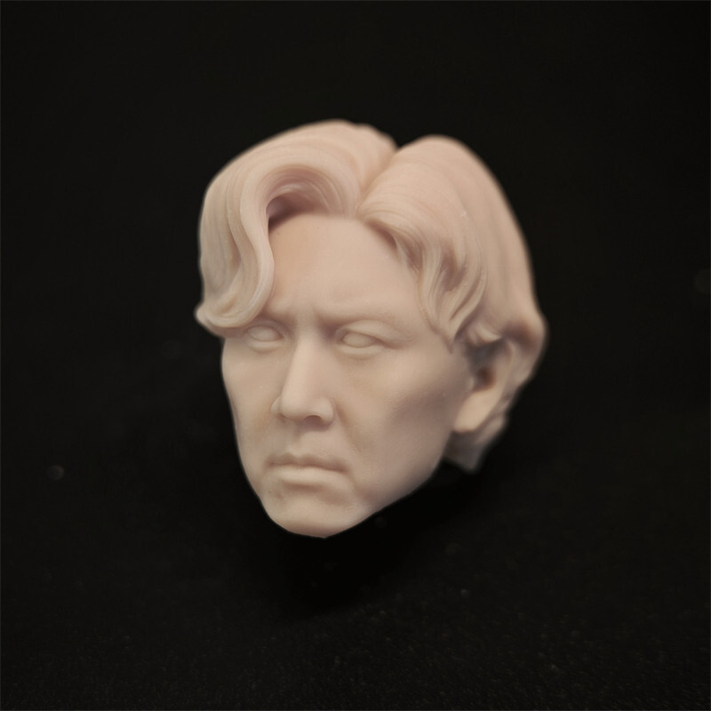 Blank 1/12 Scale Squid Game Lee Jung Jae Head Sculpt Unpainted Fit 6 ...