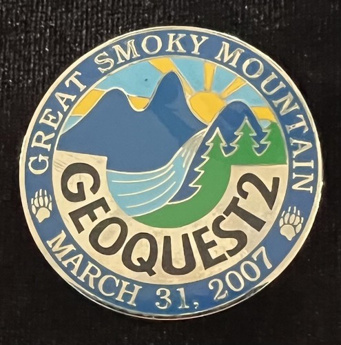 2007 Great Smoky Mountain Geoquest 2 Geocoin | eBay