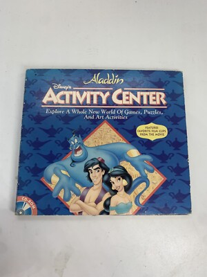 Disney's Aladdin Activity Center For Kids Games CD-ROM Windows | eBay