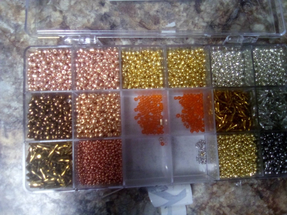 DIY Glass Seed Bead Assortment Value Pack Jewelry Making Crafting | eBay