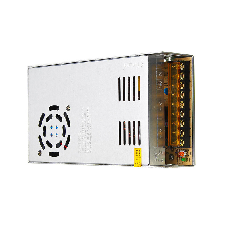 DC 12V 30A LED Driver 12 Volt 30 Amp Transformer 360 Watt 12Vdc Power ...