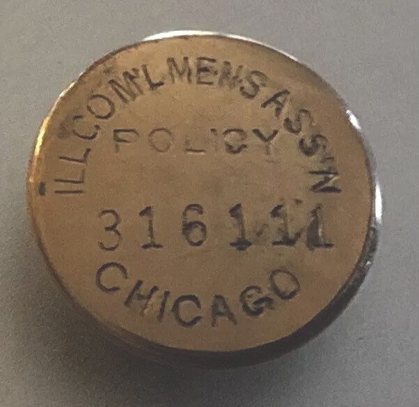 VTG Screw-Back Pin Badge: ICMA Illinois Commercial Mens Association ...