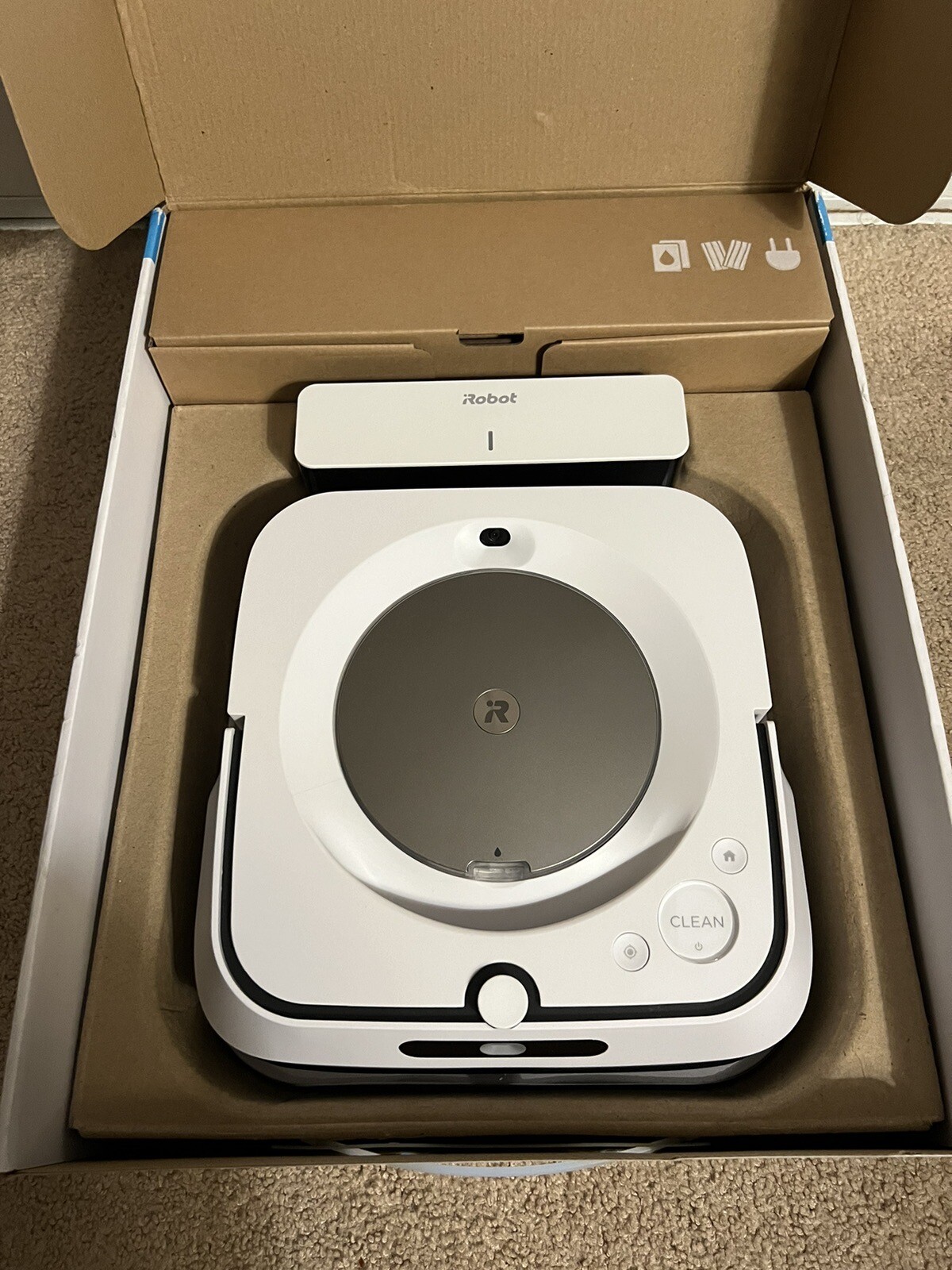 iRobot Braava Jet M6 (6110) Wi-Fi Connected Robot Mop for sale online ...