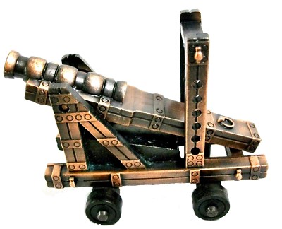 Medieval Style Cannon Die Cast Metal Collectible Pencil Sharpener | eBay