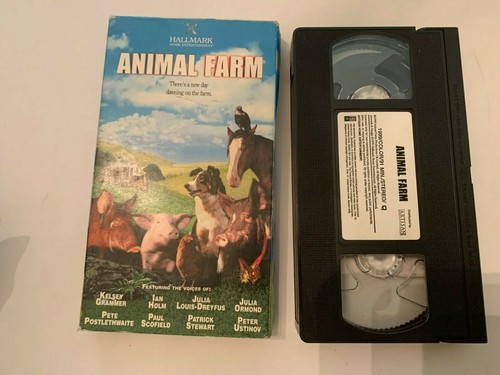 1999 Animal Farm Hallmark VHS Video Tape Kelsey Grammer | eBay