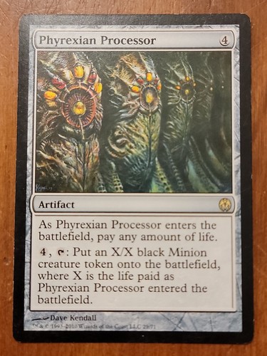 MTG Phyrexian Processor – Duel Decks: Phyrexia vs. The Coalition Card ...