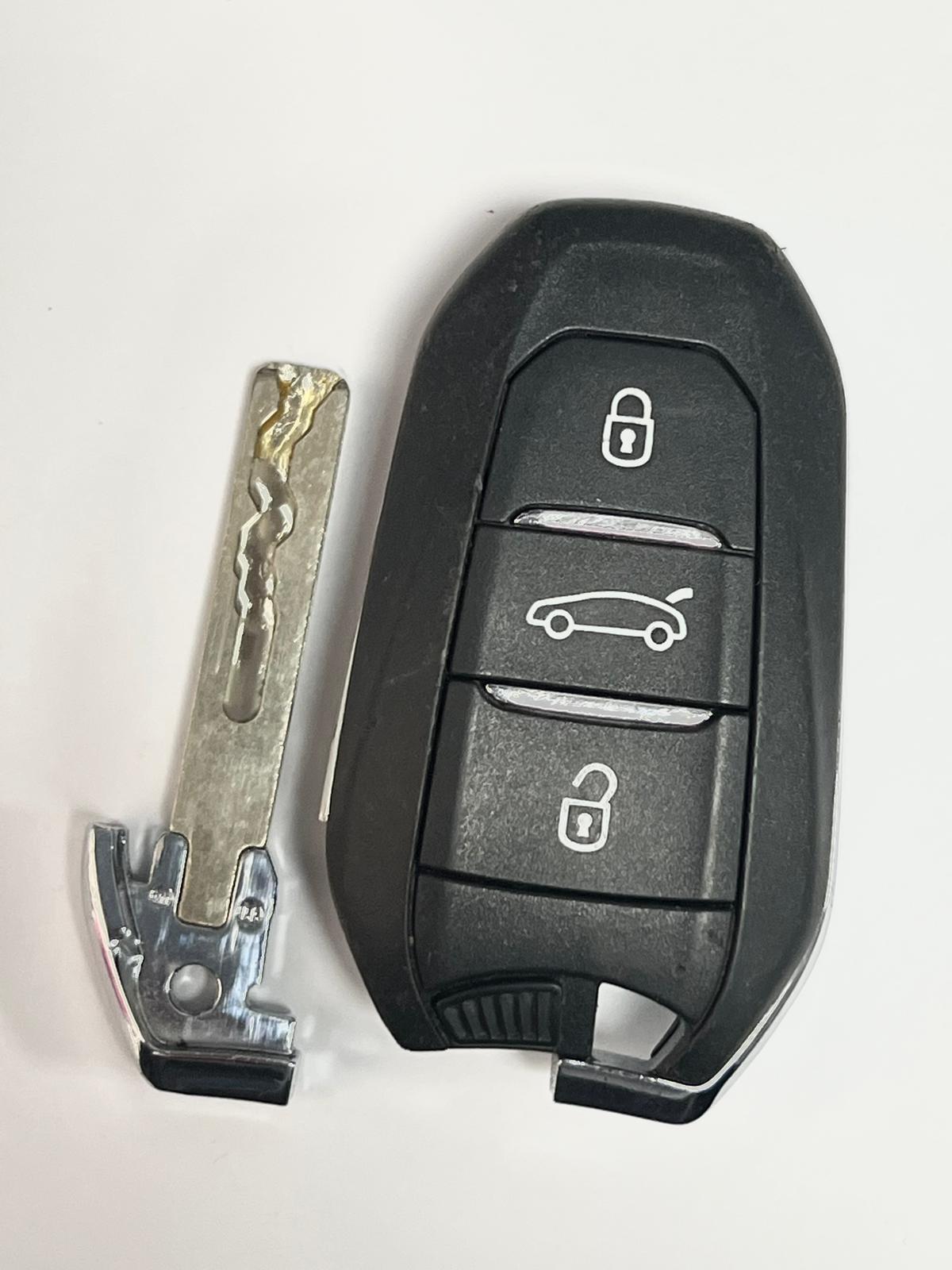 GENUINE VAUXHALL 3 BUTTON REMOTE SMART KEY FOB TESTED & WORKING VALEO ...