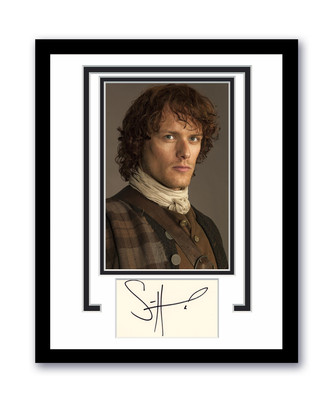 Outlander Sam Heughan Autographed Signed 11x14 Framed Photo ACOA | eBay