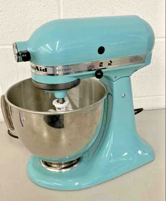 KitchenAid Artisan 5 QT Tilt Head Stand Mixer 350 W 10 Speed Baby Blue ...