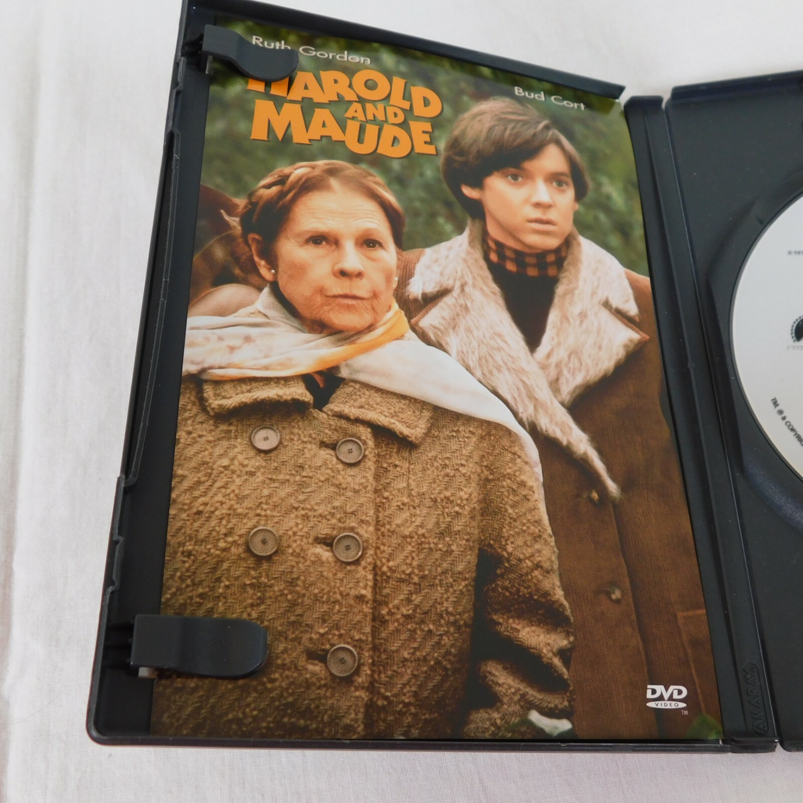 Harold and Maude 1971 DVD 2000 Cult Classic Ruth Gordon Bud Cort Cyril ...