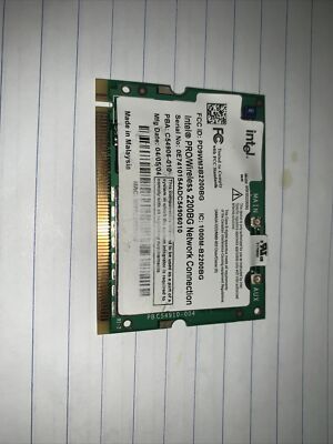 Intel PRO/Wireless 2200BG Network Connection Mini PCI Wireless | eBay