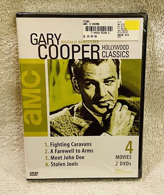 Gary Cooper Classics AMC Films (DVD, 2003, 2-Disc Set) 4 Movies (BRAND ...