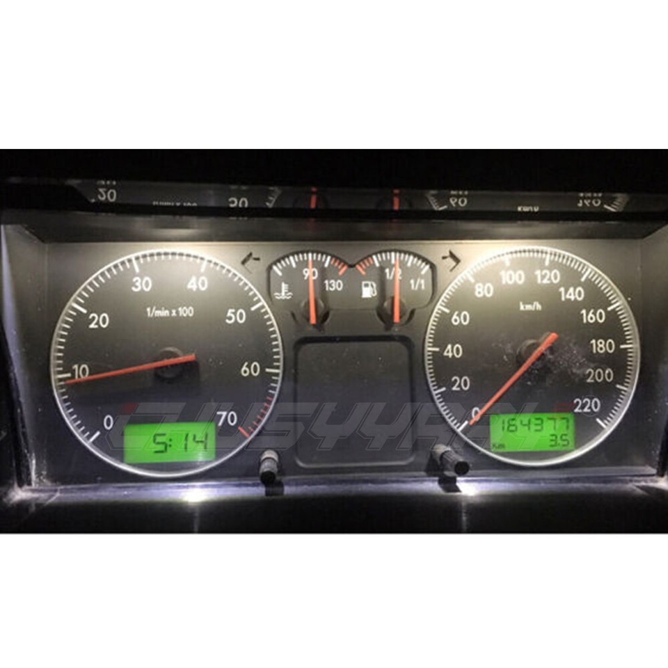 Dash Cluster Gauge WHITE SMD LED LIGHT BULB KIT Fit 95-98 Toyota ...