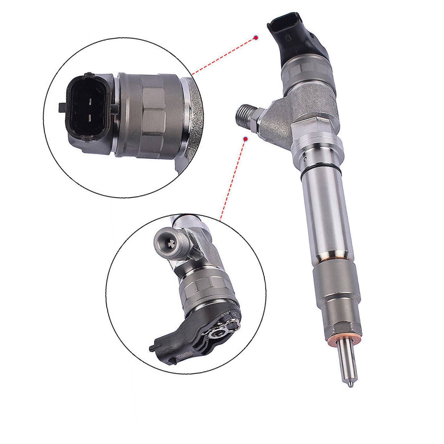 Diesel Injectors X8 for Chevy 2006-2007 6.6L 0986435521 Savana Sierra ...