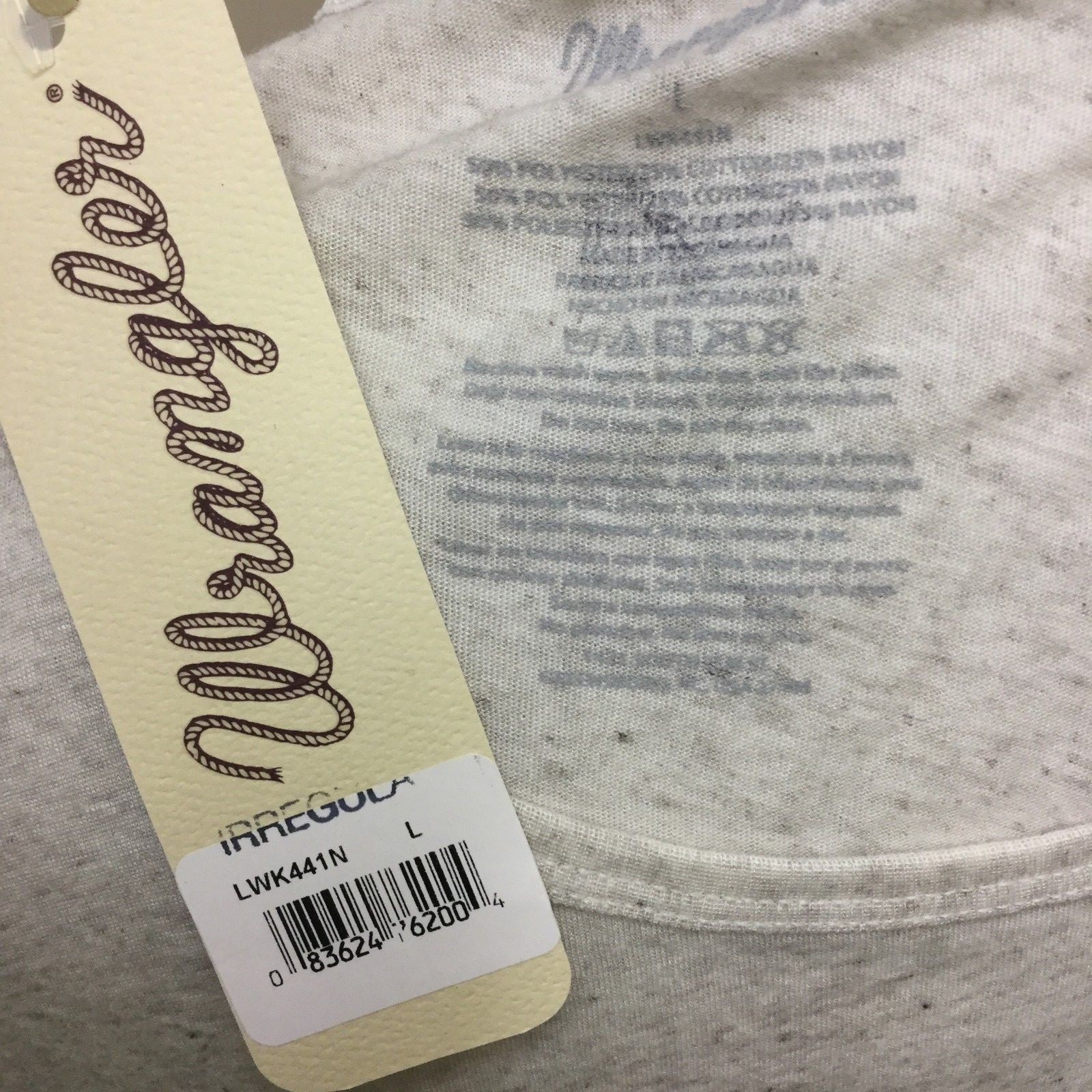 Wrangler Women's Irregular Cotton Graphic Sleeveless Tank Top Shirt | eBay