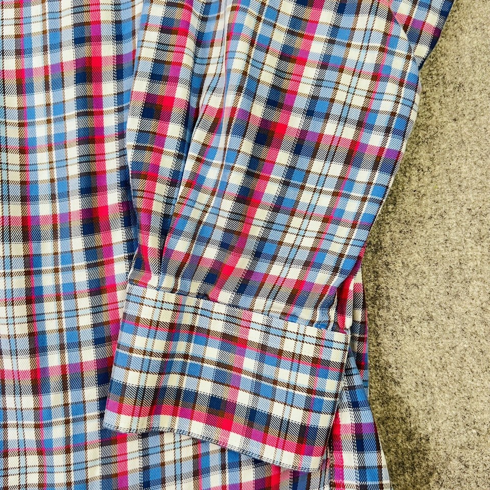 PETER MILLAR Men's Shirt Long Sleeve Size XL Cotton Button Down Shirt ...