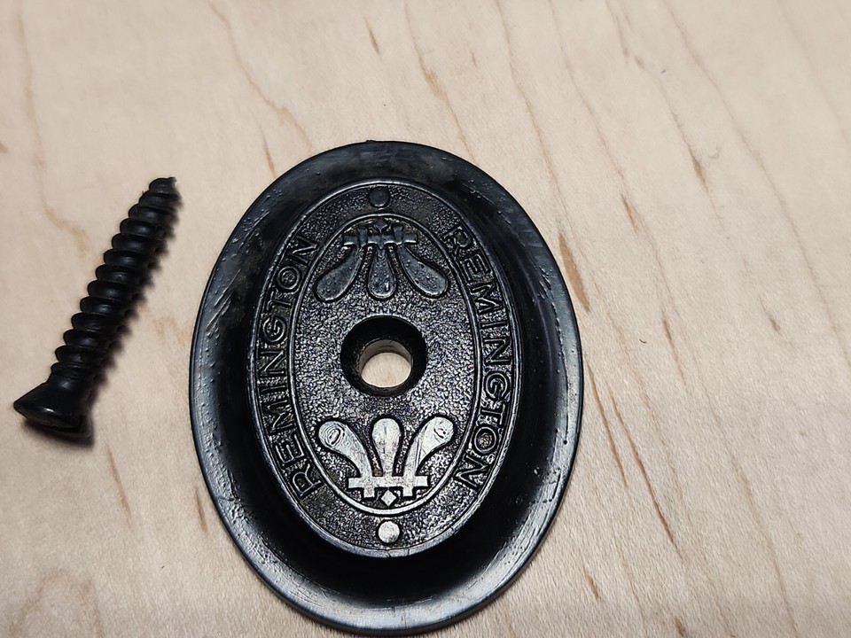 Factory OEM Remington scroll Pistol Grip cap with screw for ...
