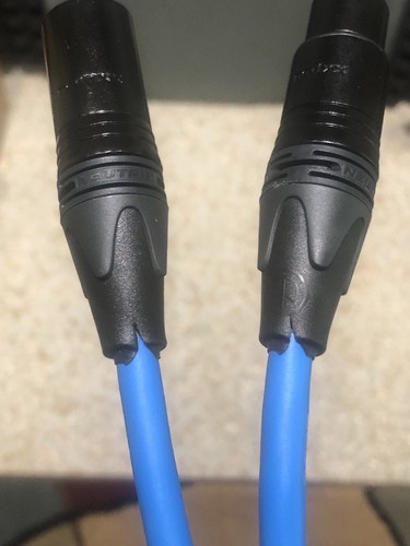 21 FT Canare Da206 110 Ohm Aes/ebu Digital Cable With XLR M to F ...