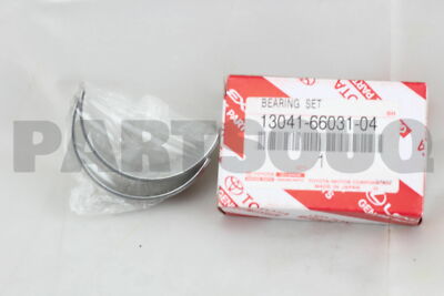 130416603104 Genuine Toyota BEARING, CONNECTING ROD 13041-66031-04 | eBay