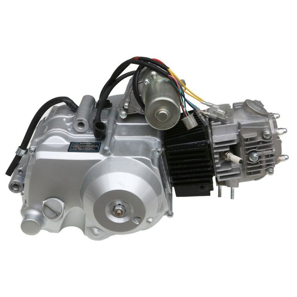 125cc Semi Auto Engine Motor w/Reverse for ATV Quad Taotao Coolster 4 ...