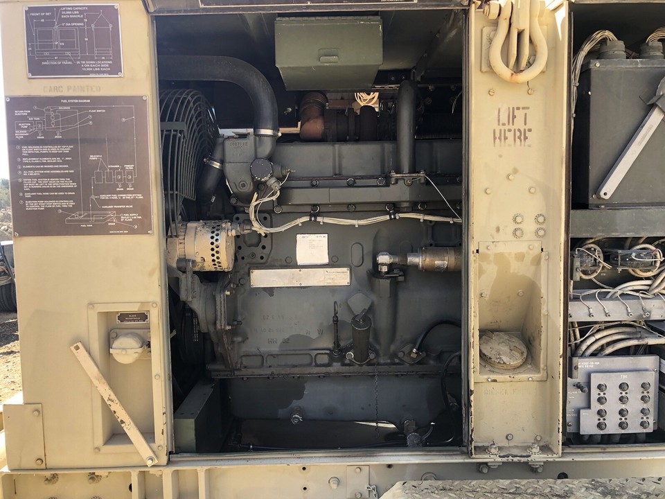 60 Kw Military Diesel Generator With Allis Chalmers 3500 A Engine | eBay