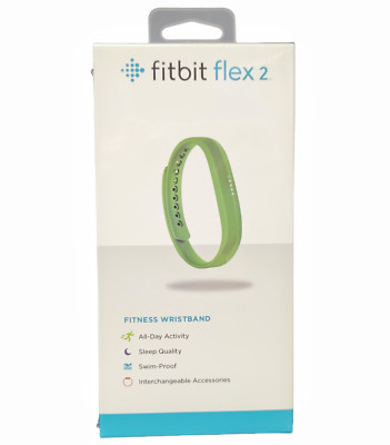 Fitbit Flex 2 Health Activity Sleep Tracker Swimming S & L Band Sealed ...