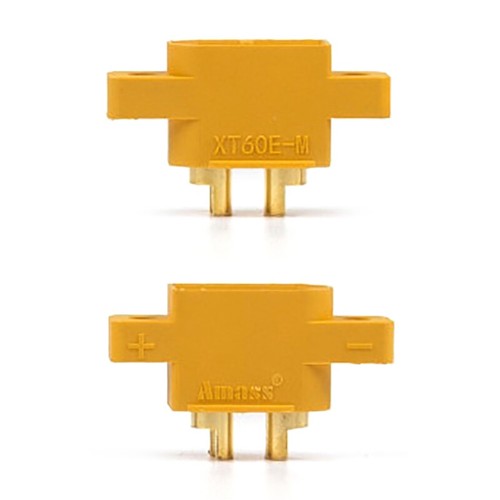 5pcs AMASS XT60E-M Mountable XT60 Male Plug for RC Drone FPV Racing ...