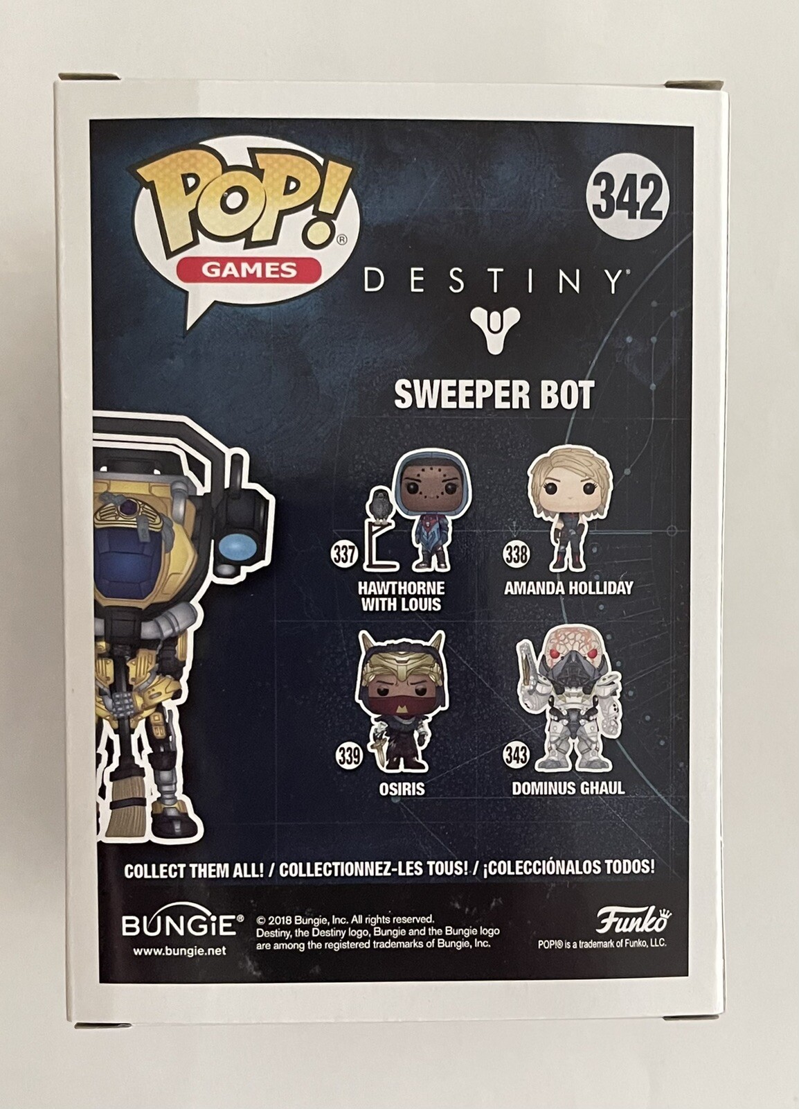 Funko Pop Destiny 2 Sweeper Bot 2018 Summer Convention Vinyl Figure for ...