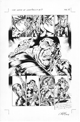 Vampirella Second Coming #3 p 12 by Al Rio 2009 by Harris Comics LORD ...