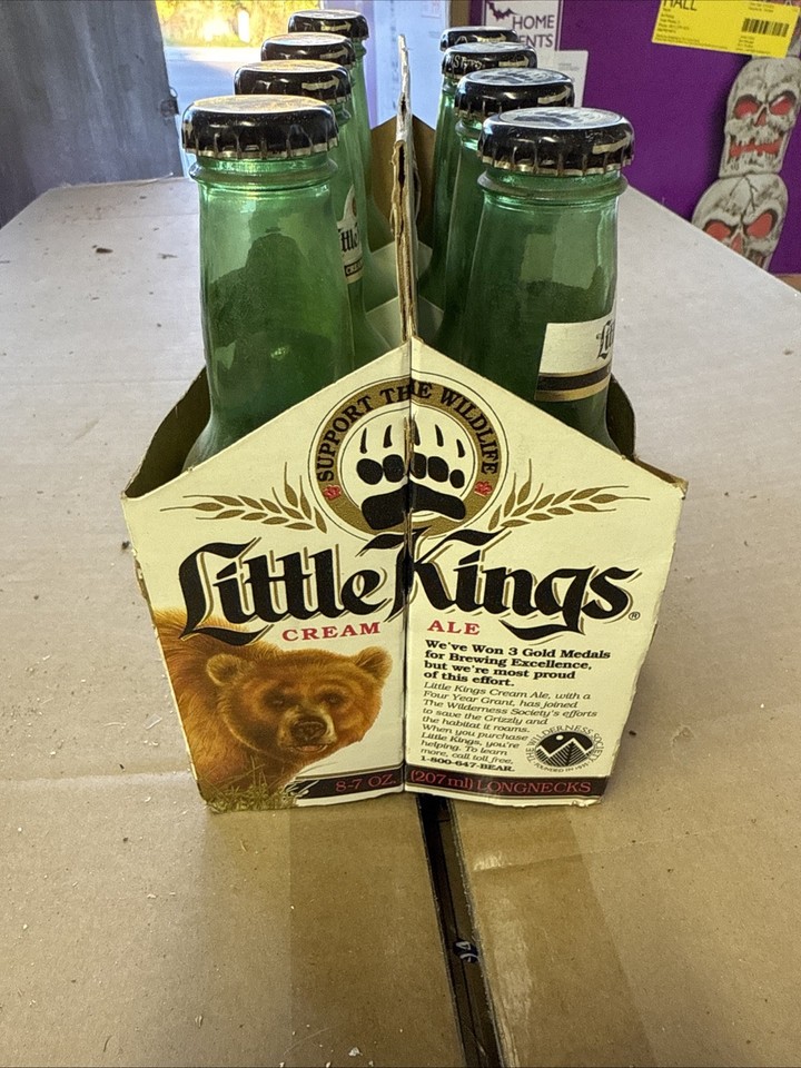 Little Kings Cream Ale 8 Pack 7 FL. Oz. Beer Bottles | eBay