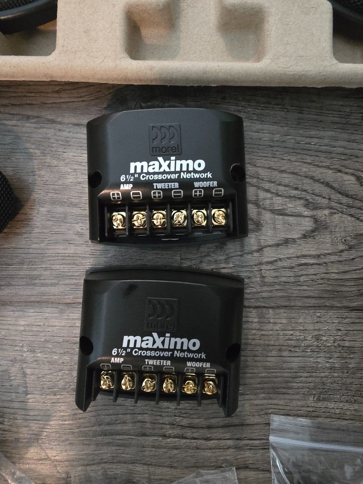 Morel Maximo 6.5" Component System (Missing 1 Woofer) | eBay