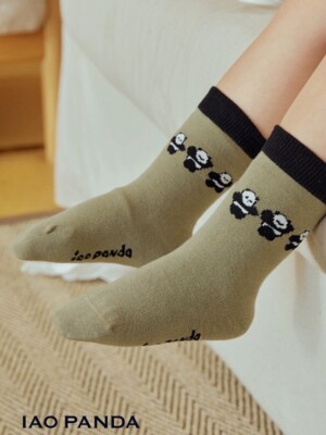 IAO PANDA KID'S SOCKS SOFT COTTON SEAMLESS TOE CLOSURE 14-16CM 1-3YEARS ...