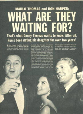 Danny Thomas Marlo Thomas Magazine Photo Clipping 1 Page L0109 | eBay