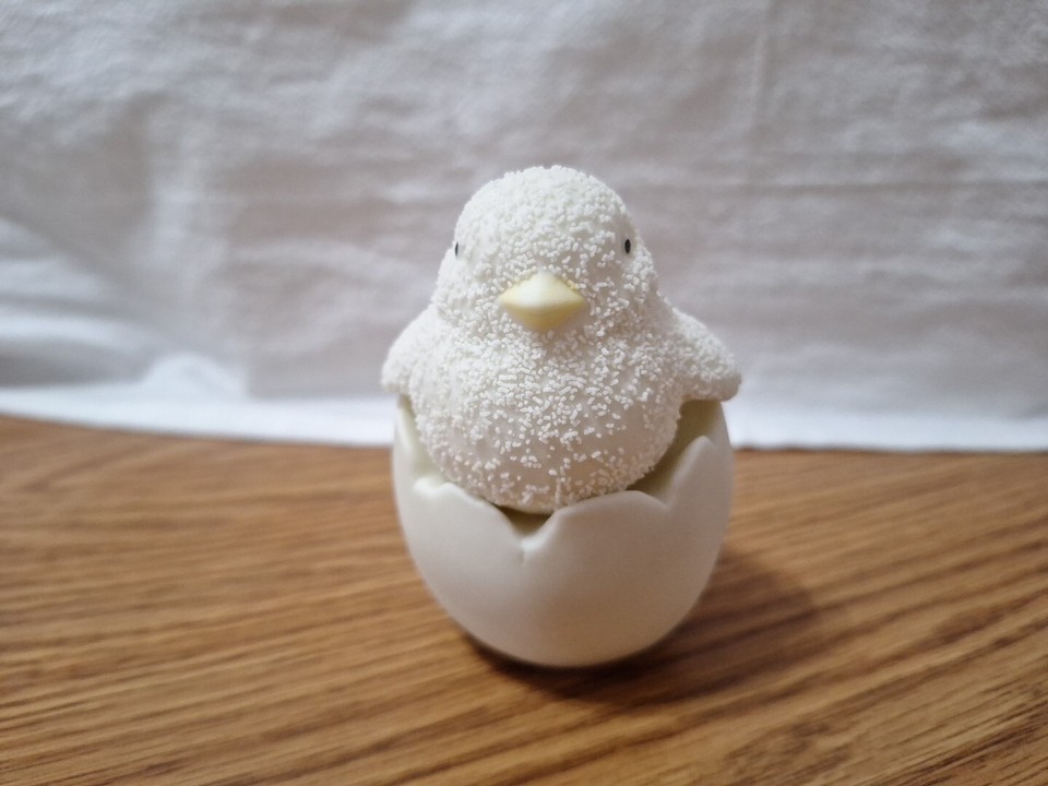 DEPT 56 BABY CHICK IN EGG SHELL SPRING SNOWBABIES FIGURINE 3.5" tall | eBay