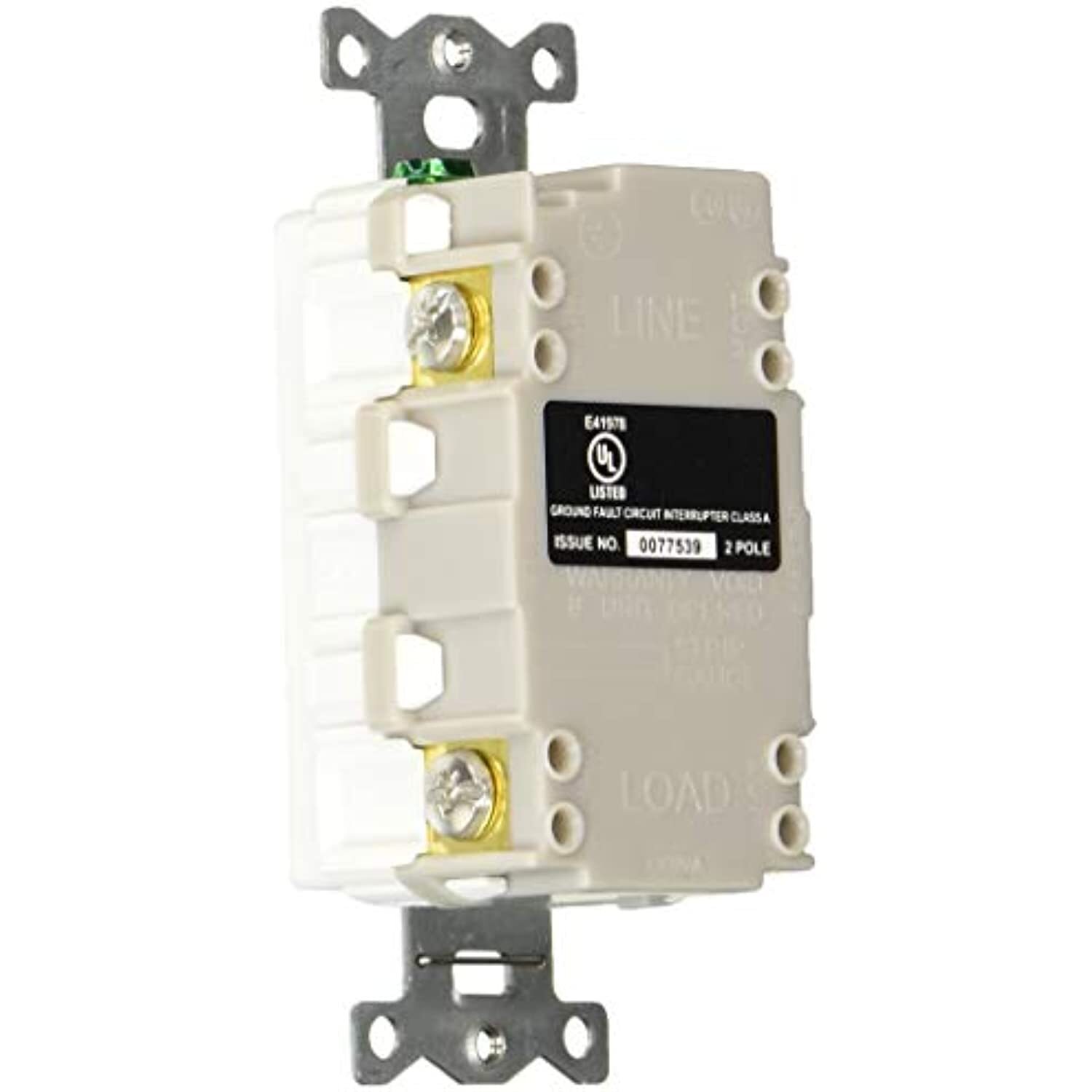 Hubbell-Bell 5874-5S Cover and GFCI Receptacle Weatherproof Box, Grey ...