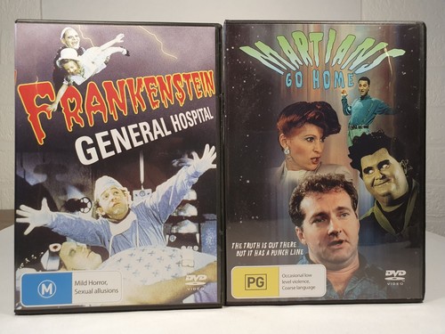 Martians Go Home & Frankenstein General Hospital B Grade DVD Bundle ...