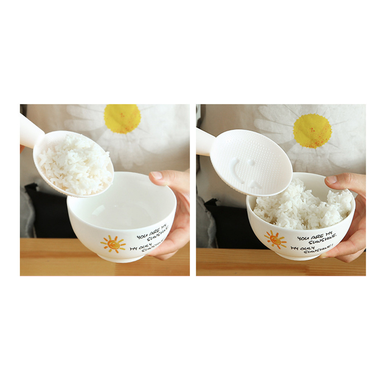 3 Pcs/set Kitchen Rice Spoons Cartoon Stir Food No Odor Cooking Spoons ...