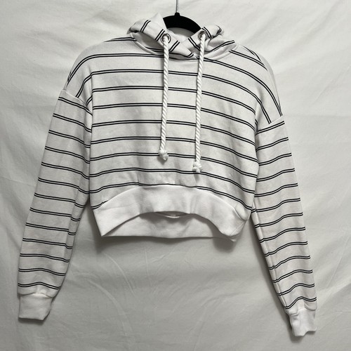 ARDENE Women's Hoodie Size XS/TP White Sweater Long Sleeve | eBay