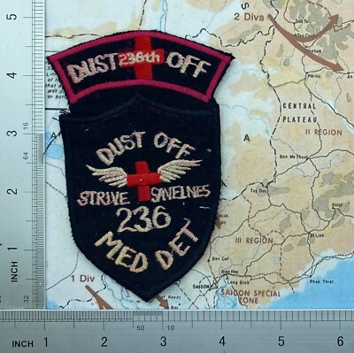 Patch , DUST OFF 236TH MED DET , Patch , USAF PATCH , 236TH DUST OFF ...