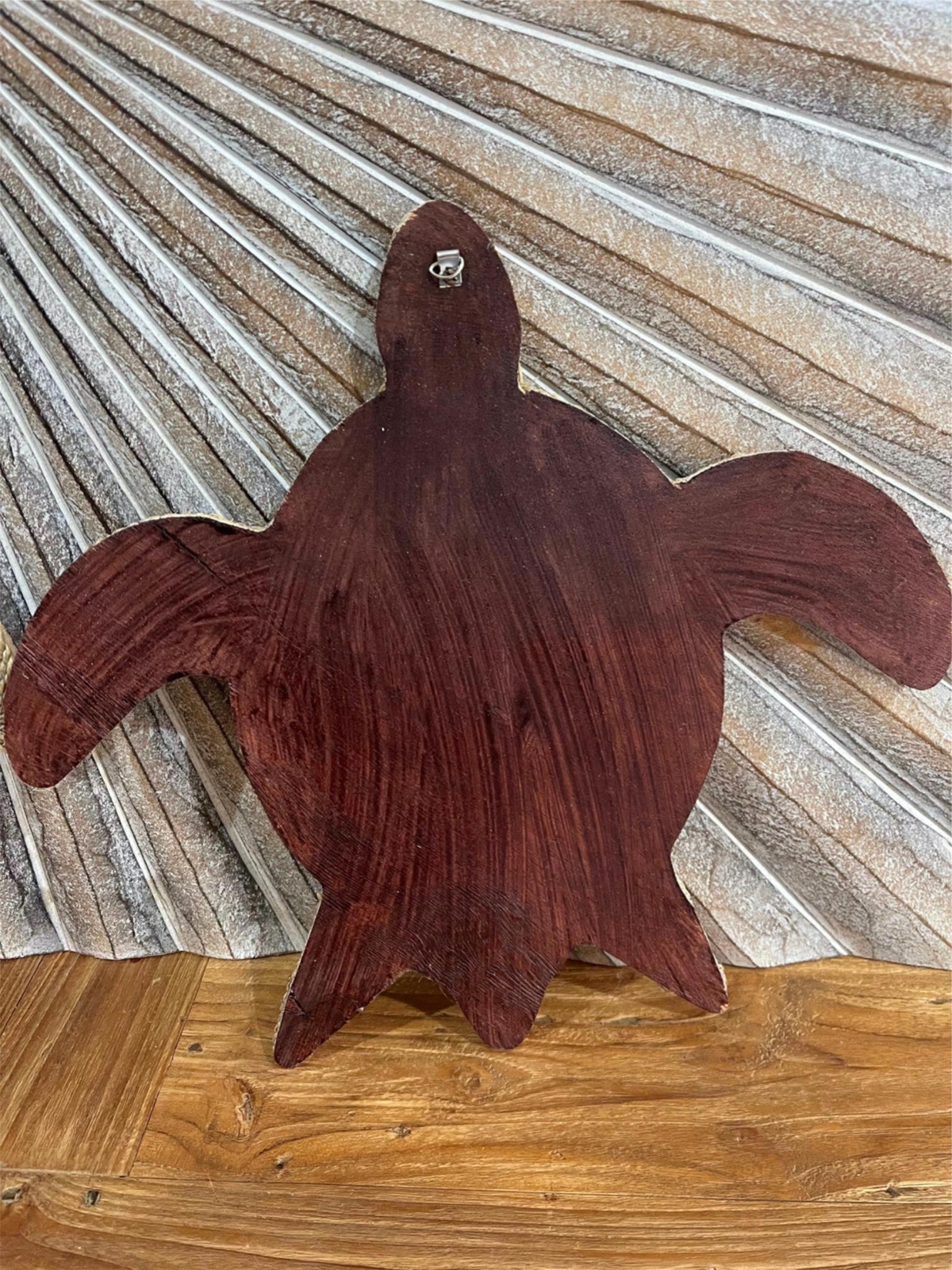 NEW Balinese Hand Crafted Shell / Natural Rope Turtle Wall Art - Bali ...