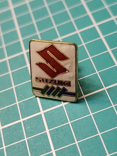 Vtg Suzuki Logo Gold Tone Lapel Pin | eBay