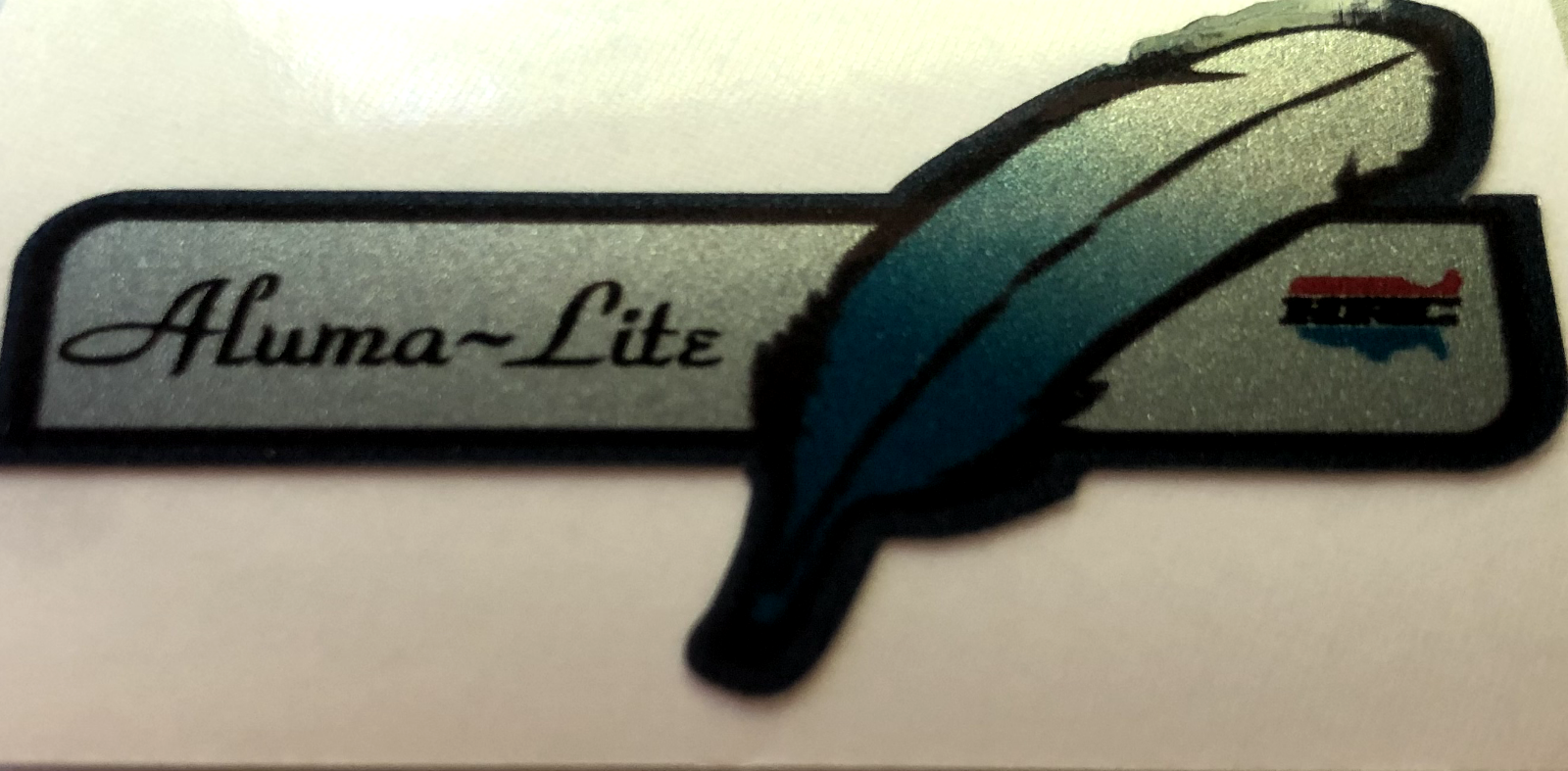 Aluma-Lite Holiday Rambler Vintage Trailer Reproduction Decal Canned ...